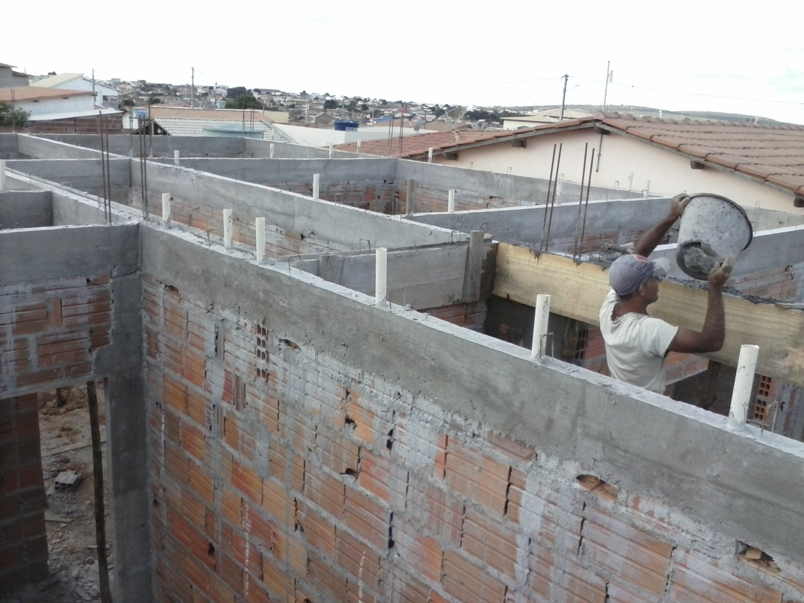 Construindo Nosso Lar: Radier do Fundo da Laje